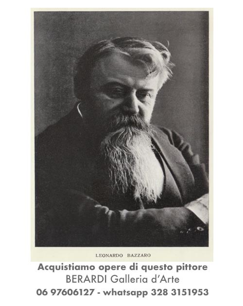 Leonardo Bazzaro, quotazione e valutazione dipinti, stima opere